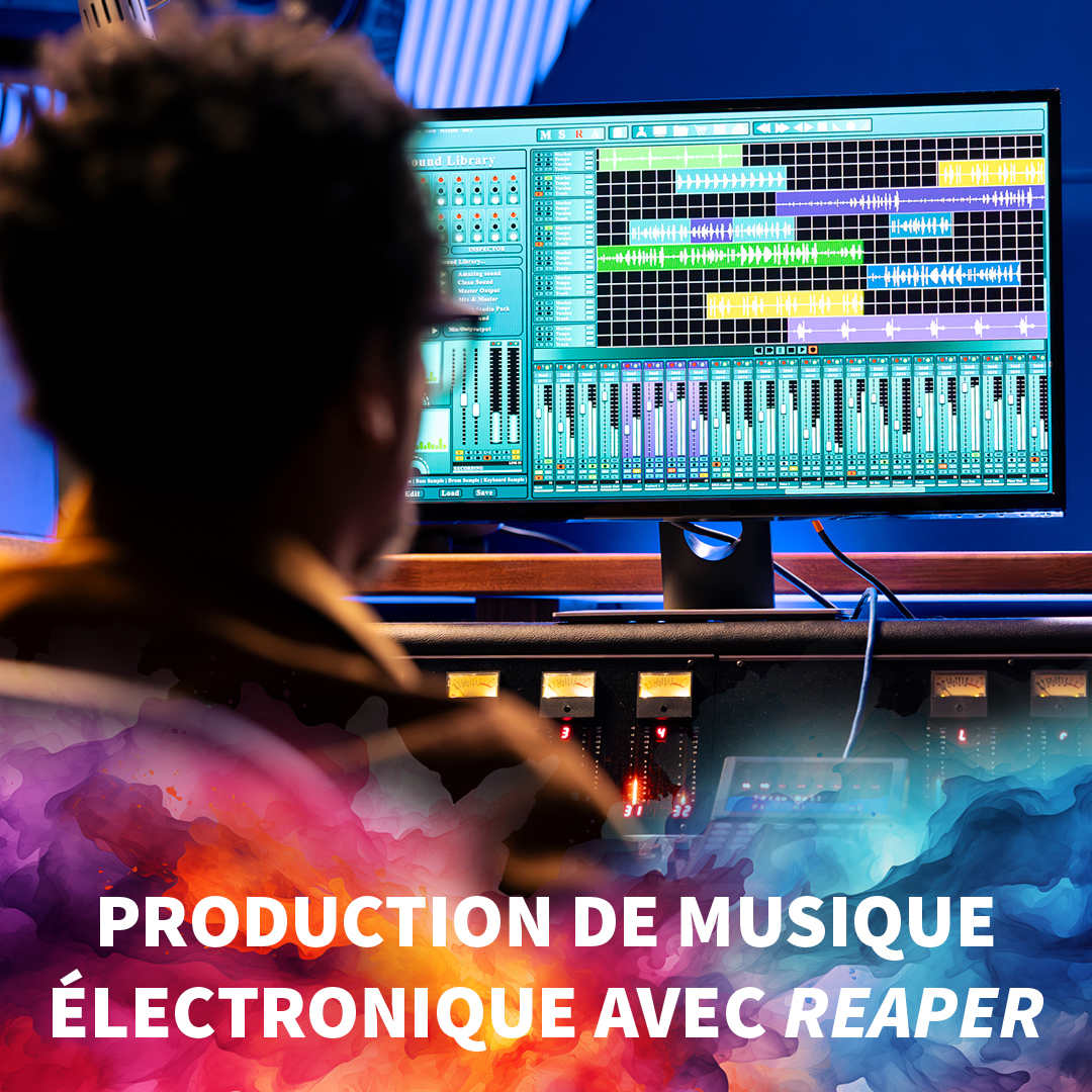 Production de musique électronique avec Reaper | Culture Amos